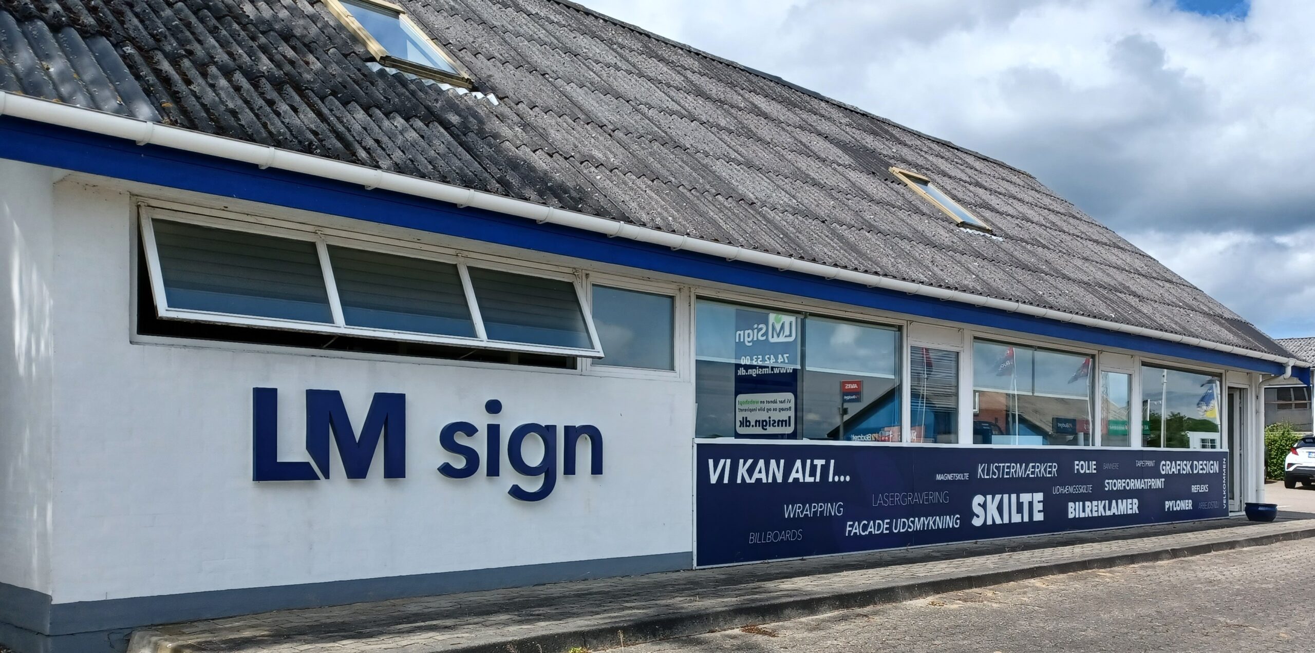 Læs mere om hvem vi her hos skiltevirksomheden LM Sign ApS